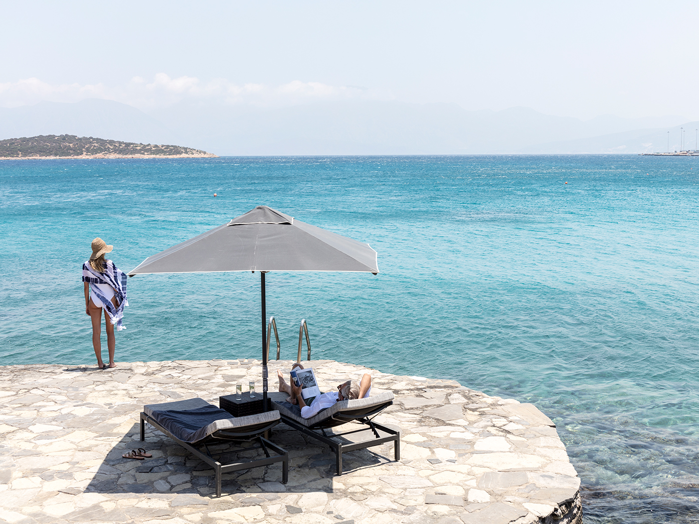 Rooms & Suites at Minos Beach Art Hotel, Crete - Design Hotels™