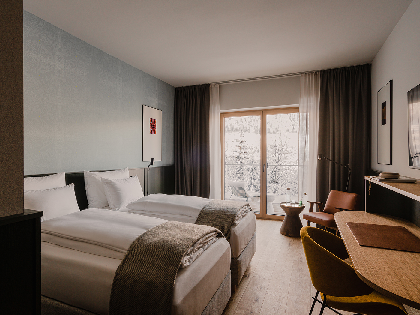 Rooms & Suites at the cōmodo in Bad Gastein, Austria - Design Hotels ...